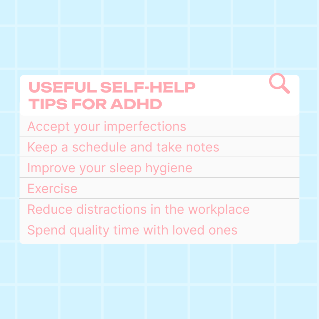 10 Effective Tips for ADHD Self-help - MEDvidi