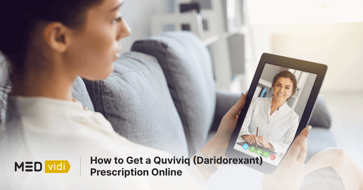 How to Get an Online Quviviq Prescription for Insomnia (Daridorexant)